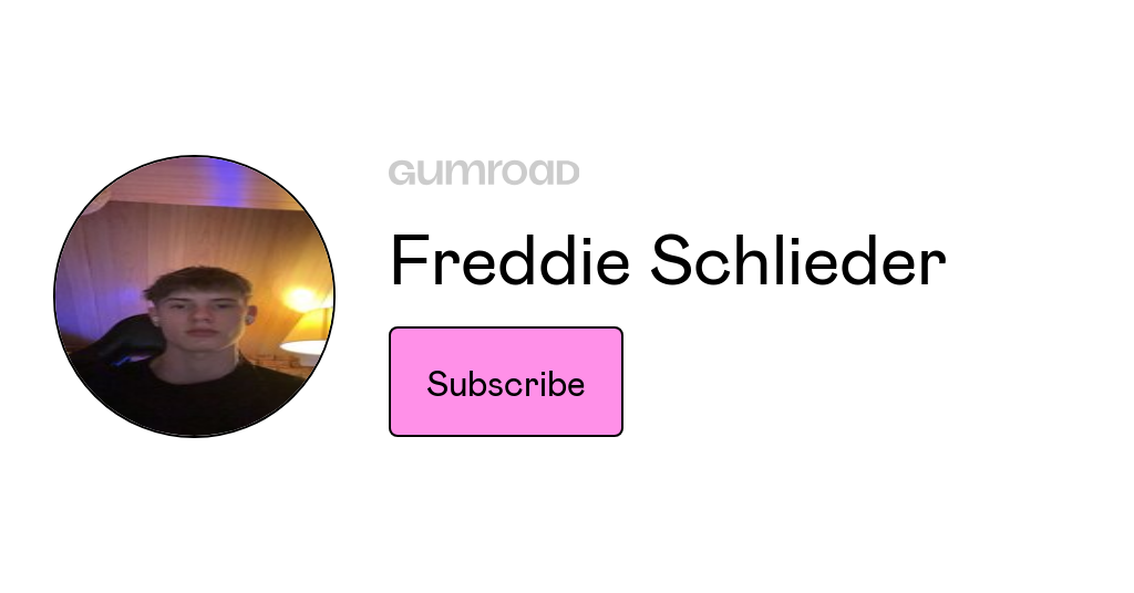 Freddie Schlieder