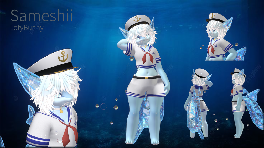 Sameshii the Shark ⚓🦈 (VRChat Avatar) | RipperStore Forums