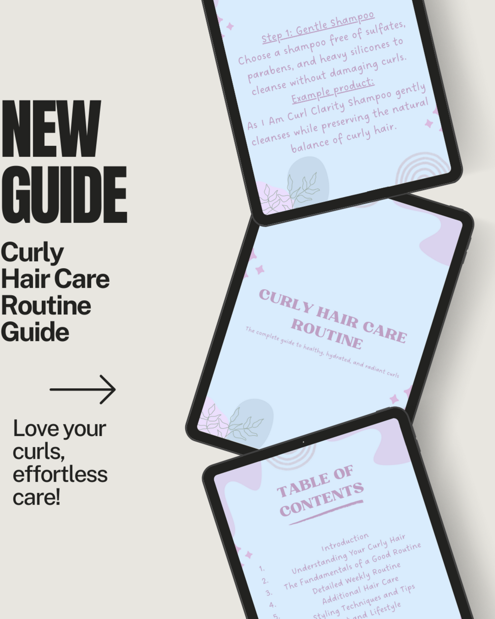 Curly Hair Care Routine