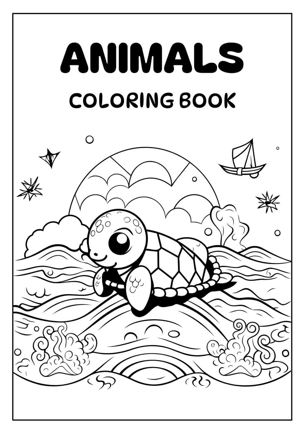 My Colouring Book : Animal Edition