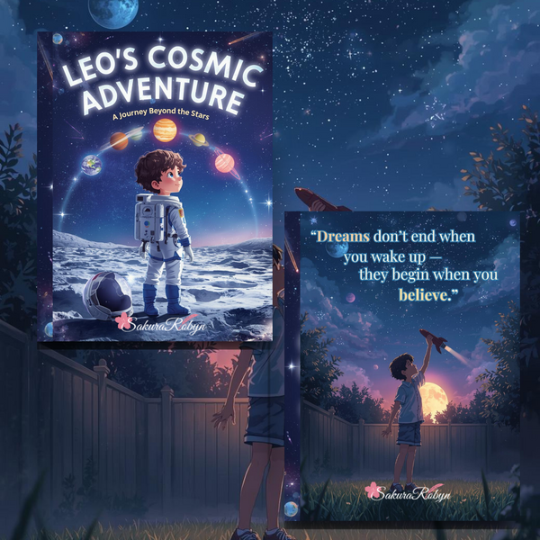 Leo’s Cosmic Adventure Bundle — Storybook + Activity Book