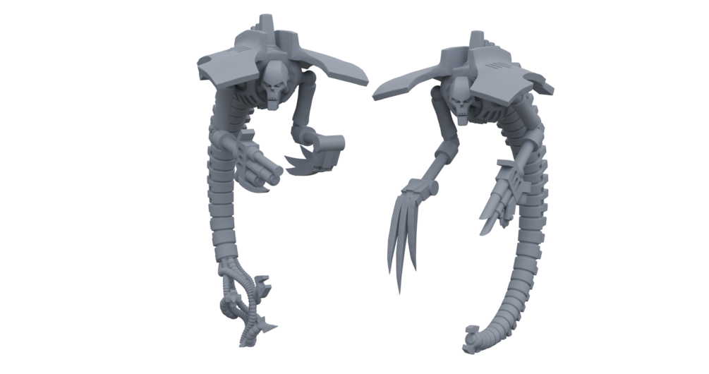 Wraith - Grim Dark Space Zombies - STL File