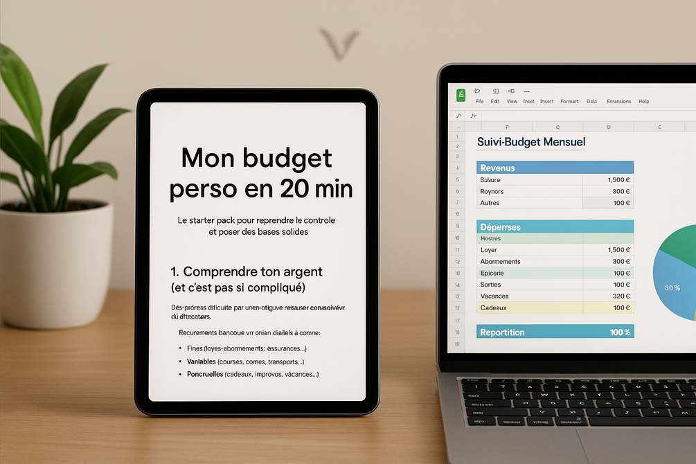 Mon budget perso en 20 min