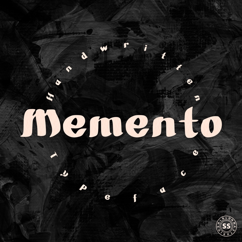 Memento Typeface | .OTF & .TTF Handwritten Font | Procreate-compatible