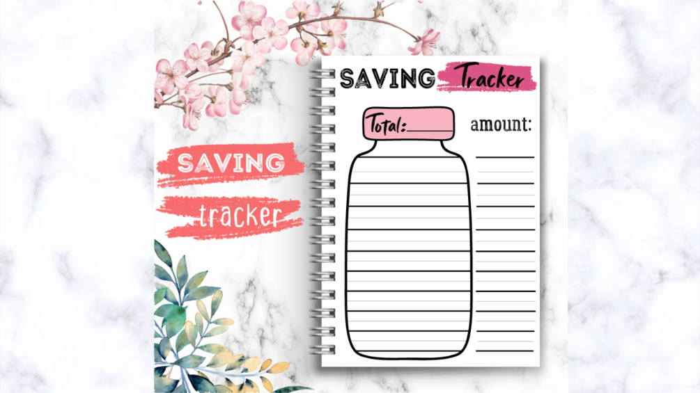 Savings Tracker, Finance Tracker, Savings Goal Planner, Savings Log ...