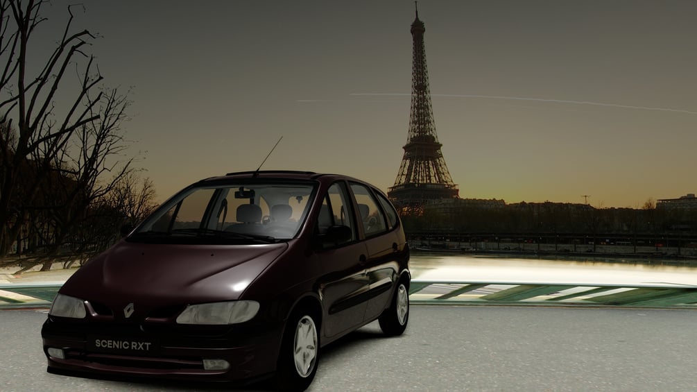 Renault Scenic RXT Turbo Retro Rides Assetto Corsa