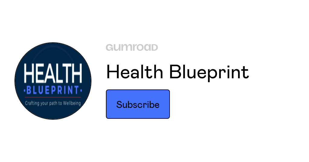 Health Blueprint