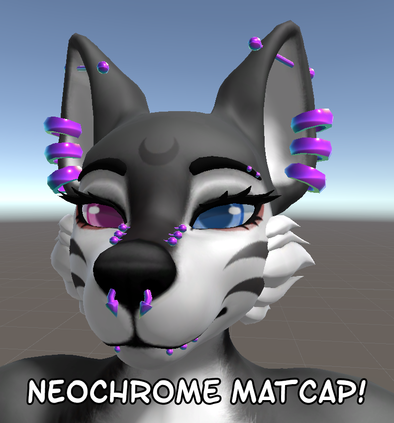 Rainbow Anodized Aluminum (NeoChrome) MatCap