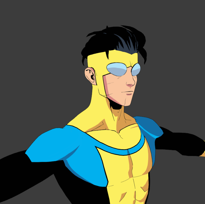 Invincible (Image Comics / Ottley Style) 3D Model