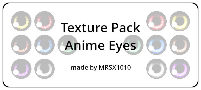 Texture Pack - Anime Eyes