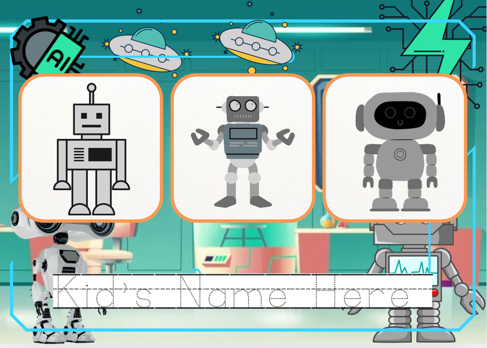 iRobot Theme Busy Book