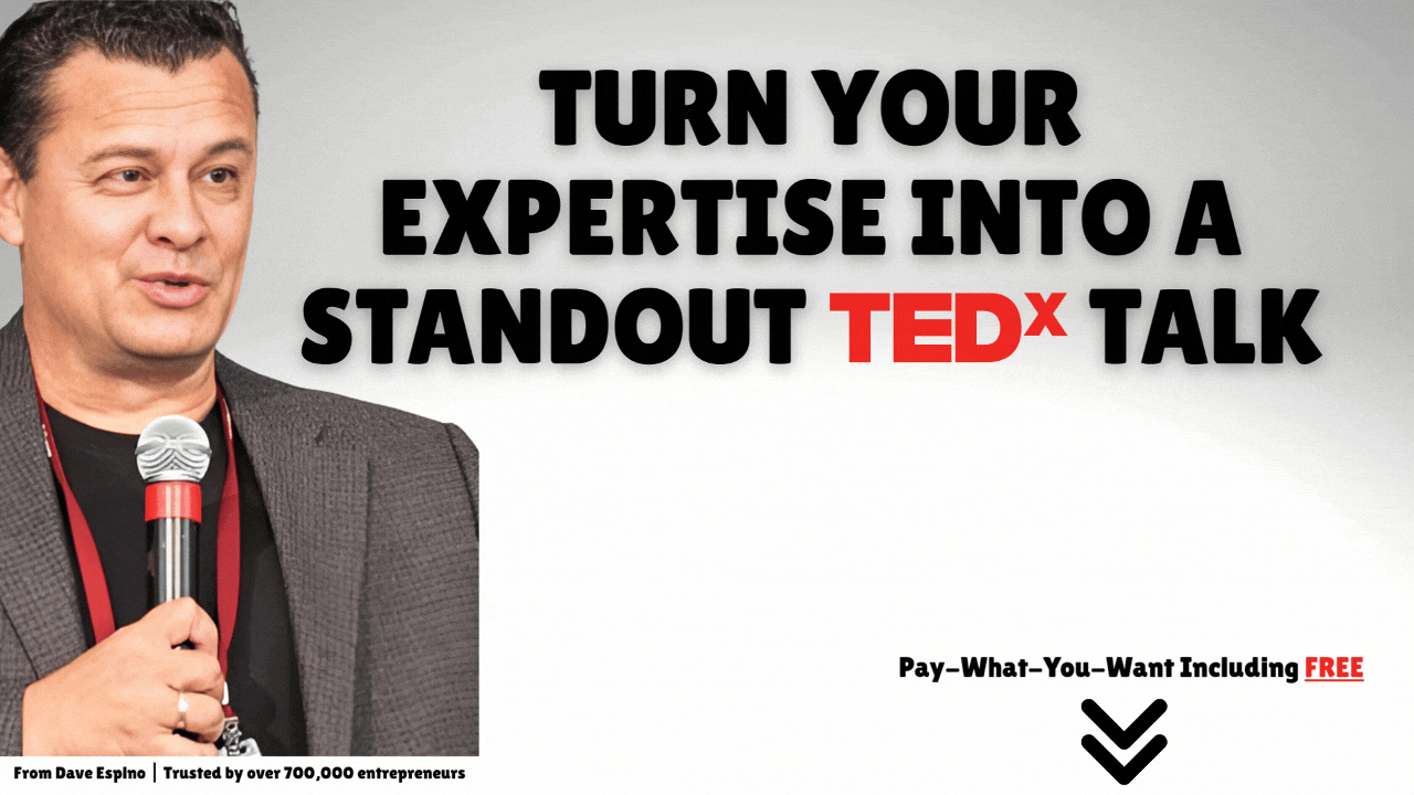 Turn Your Expertise into a Standout TEDx Talk... In Minutes!