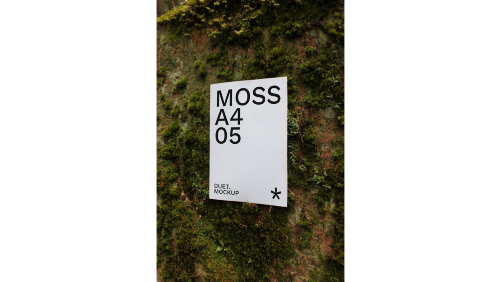 Moss A4_05 Mockup
