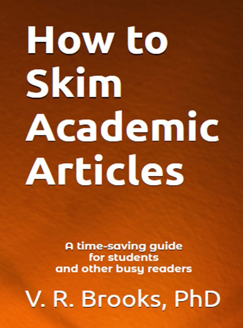 How to Skim Academic Articles