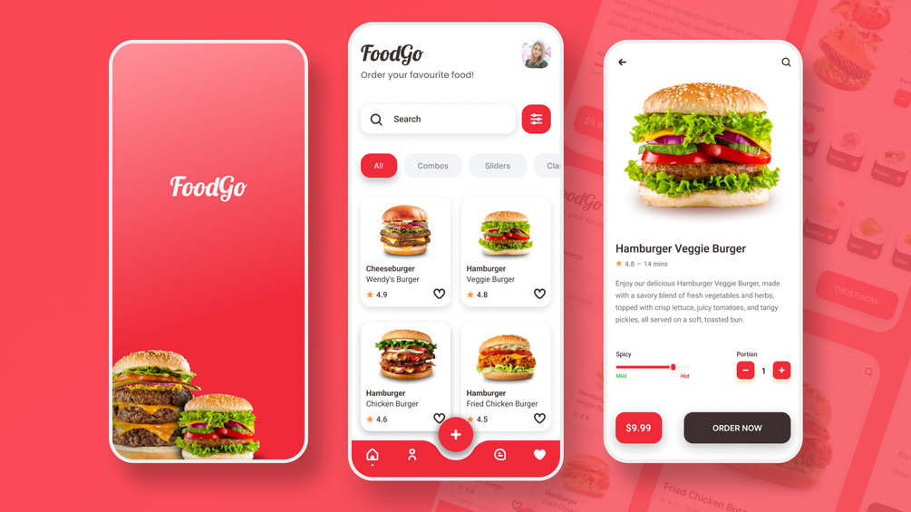 Food App UI Template