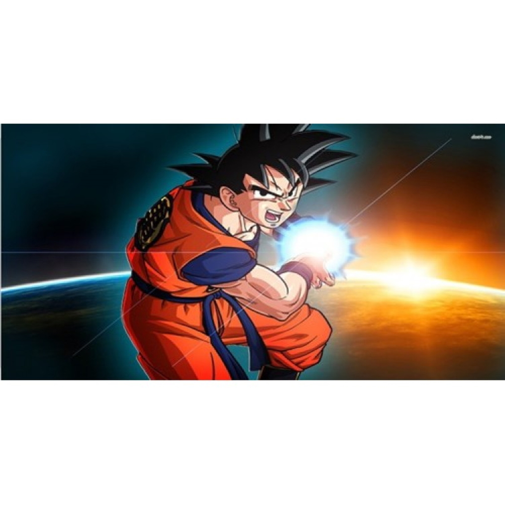 Dragon Ball Z Metal License Plate Handmade Table Lamp