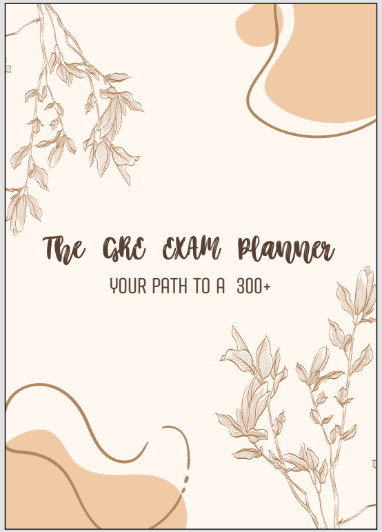 GRE Success Planner – 8-Week Structured Study System (Printable + Digital)