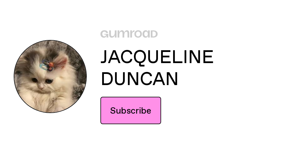 JACQUELINE DUNCAN