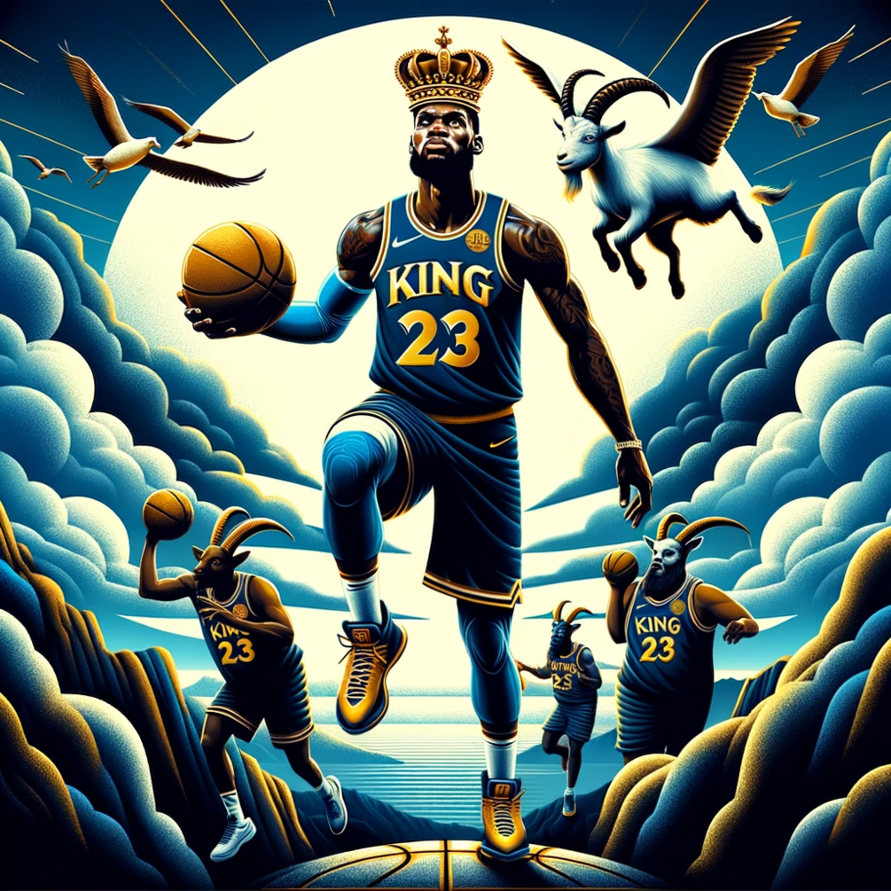 LeBron NBA GOAT Wallpaper
