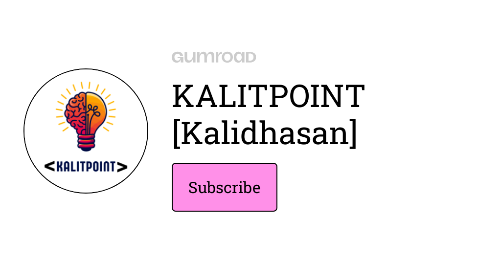 KALITPOINT [Kalidhasan]