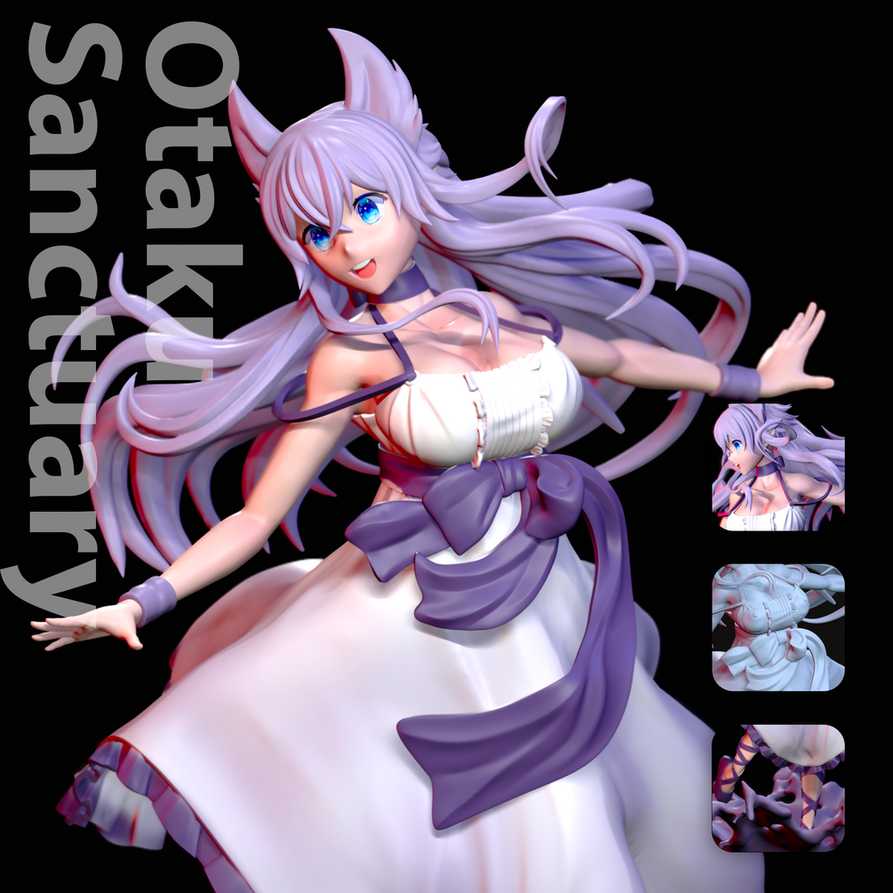 Fenrys Figure - 3D Print Model