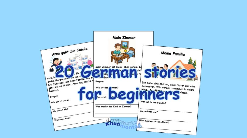 20 German stories for beginners