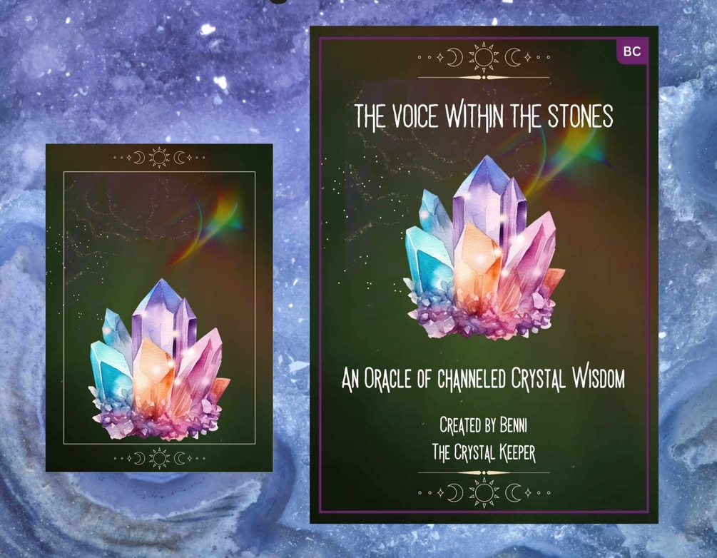 The Voice Within the Stones Oracle cards & Guidebook