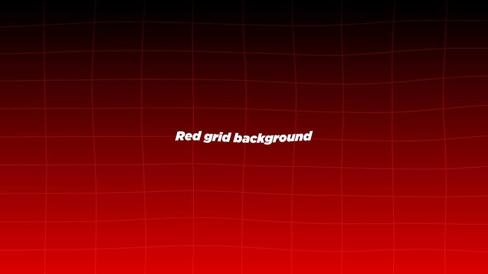 Red Grid Background