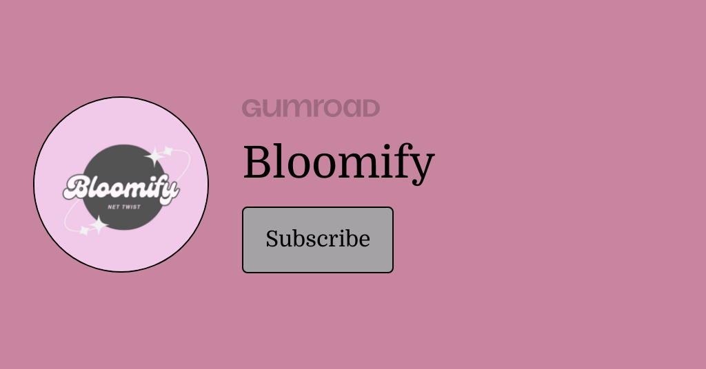 Bloomify