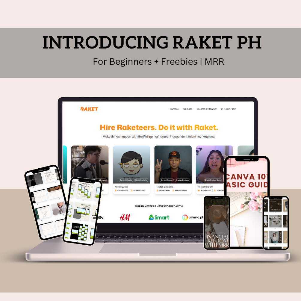 RAKET PH FULL COURSE | DIGITAL PRODUCT BUSINESS MASTERY
