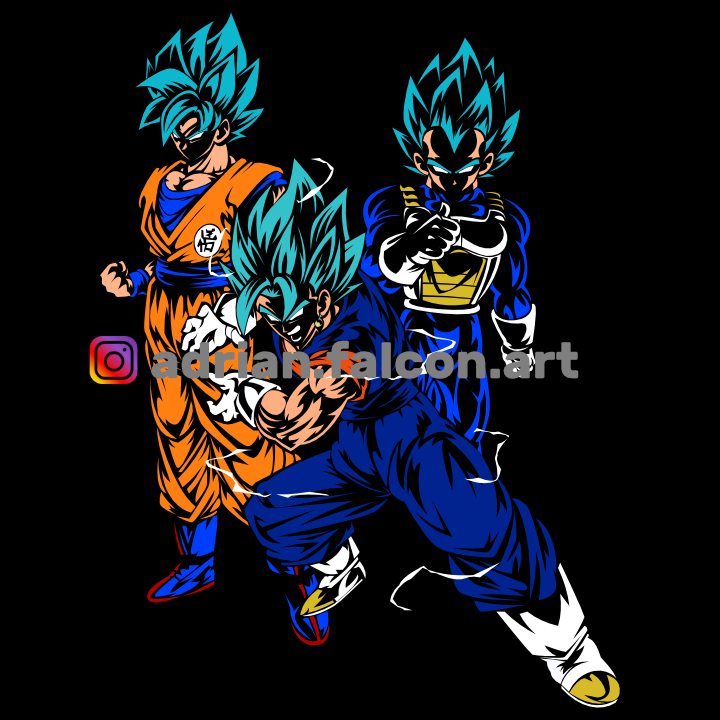 Vector Vegito blue