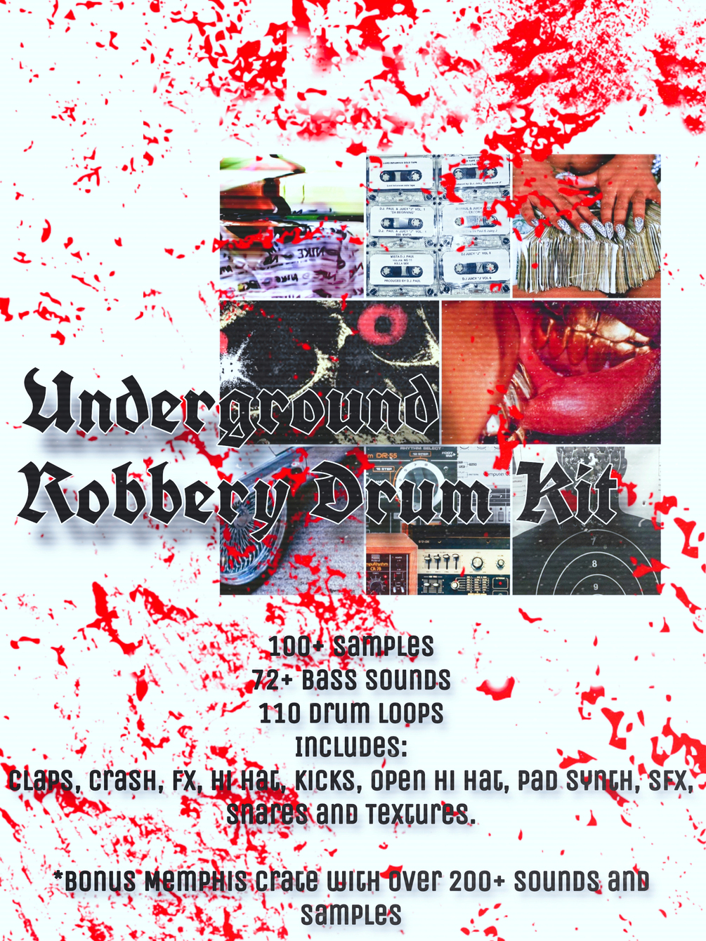 Underground Robbery Drum Kit