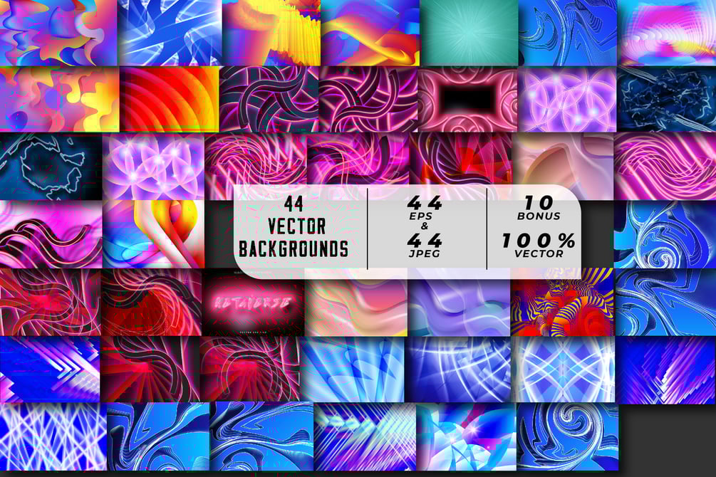 44 colorful abstract modern vector overly background design super mega ...