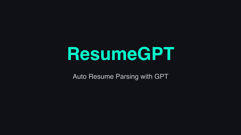 ResumeGPT