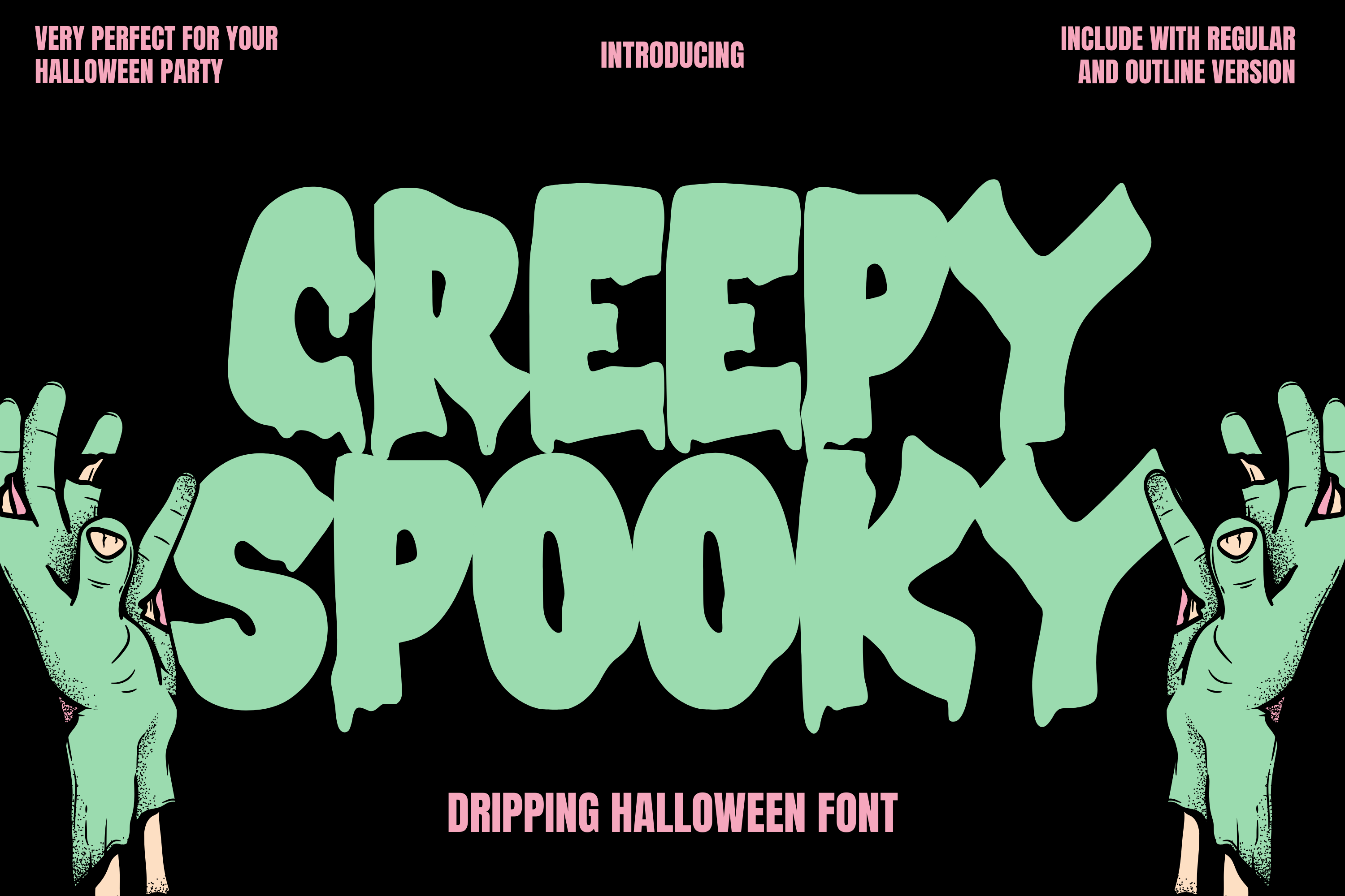 Just in Time for Halloween: Unveil the Chilling 'Creepy Spooky' Font ...