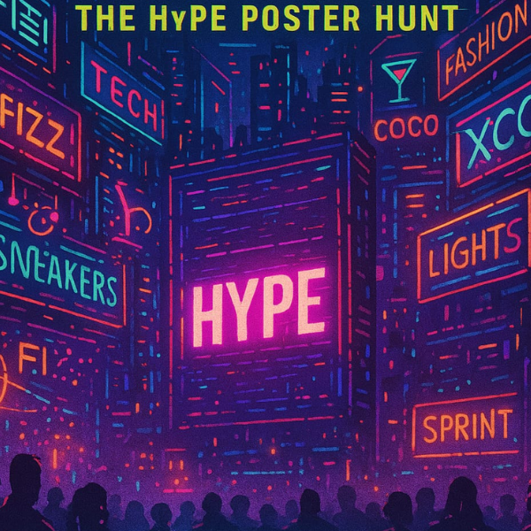 "LOST IN THE CROWD"-the hype poster hunt...