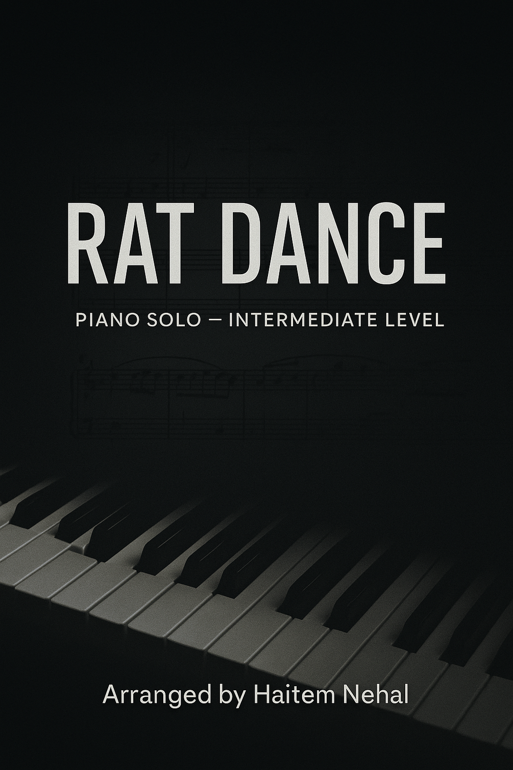 Rat dance sheet piano