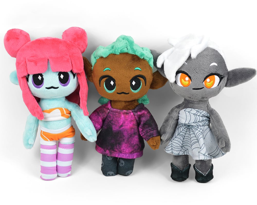 Chibi Human Doll Plush Sewing Pattern