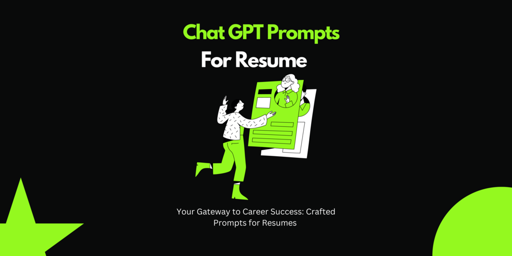Chat GPT Prompts For Resume