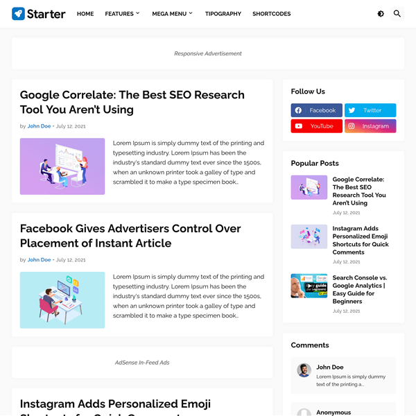Pro Blogger Templates