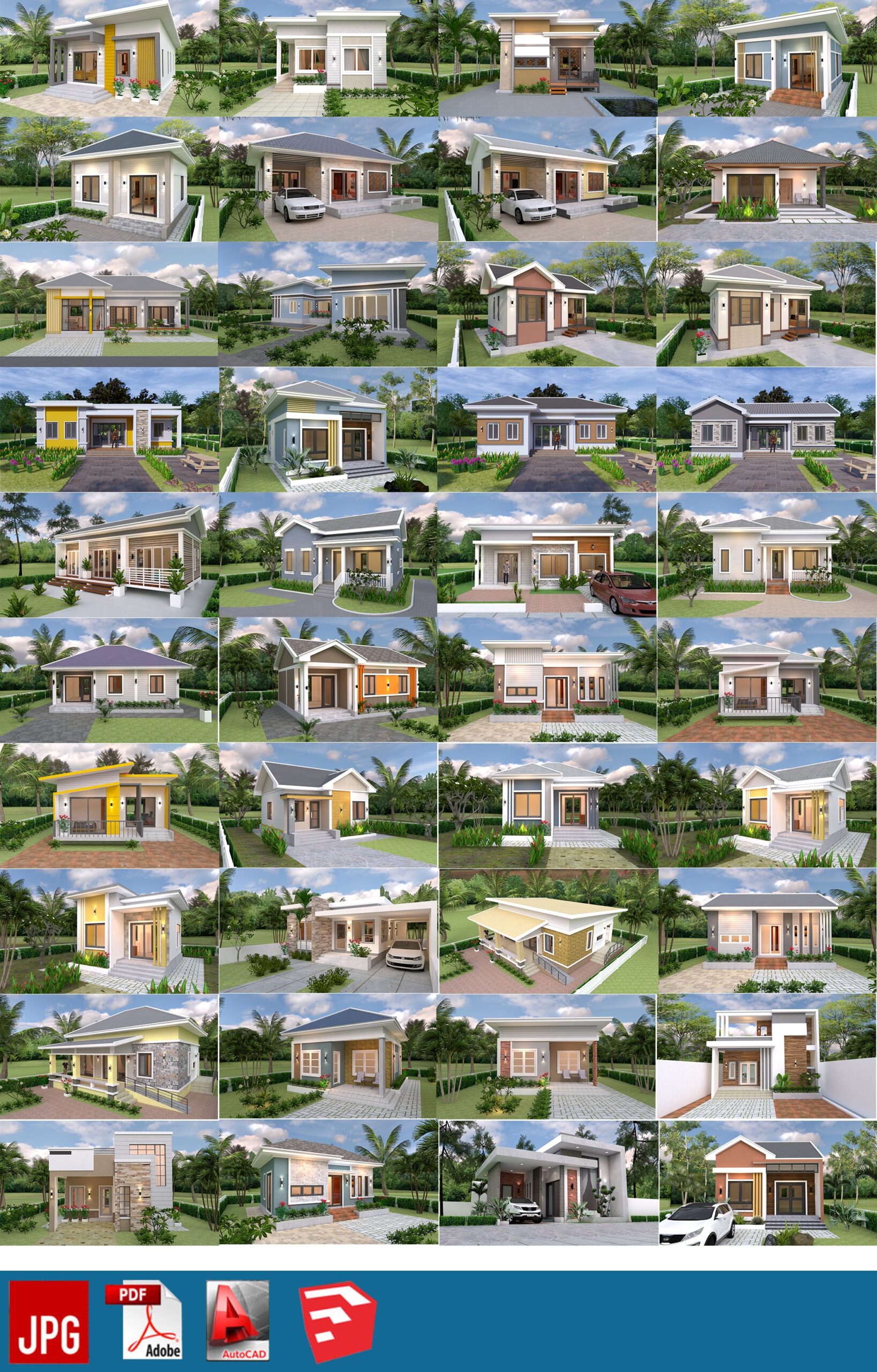 82 House Design Plans Available On Sale!