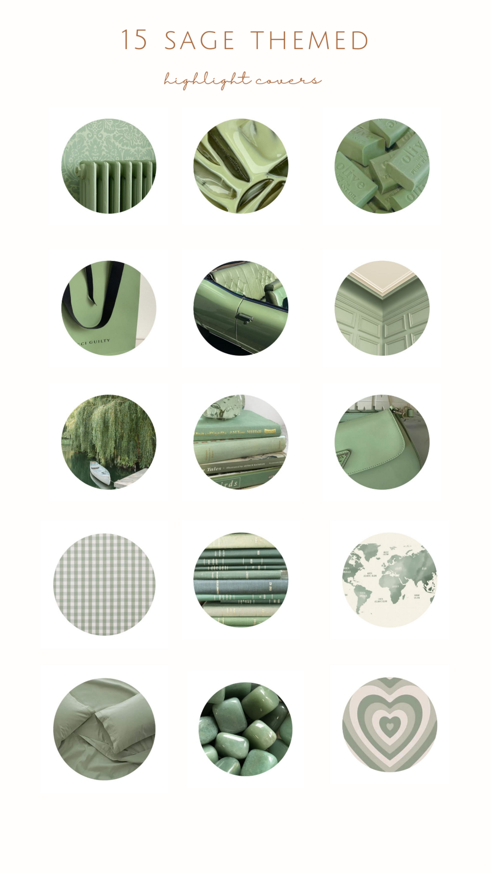 Sage Green Highlight Covers