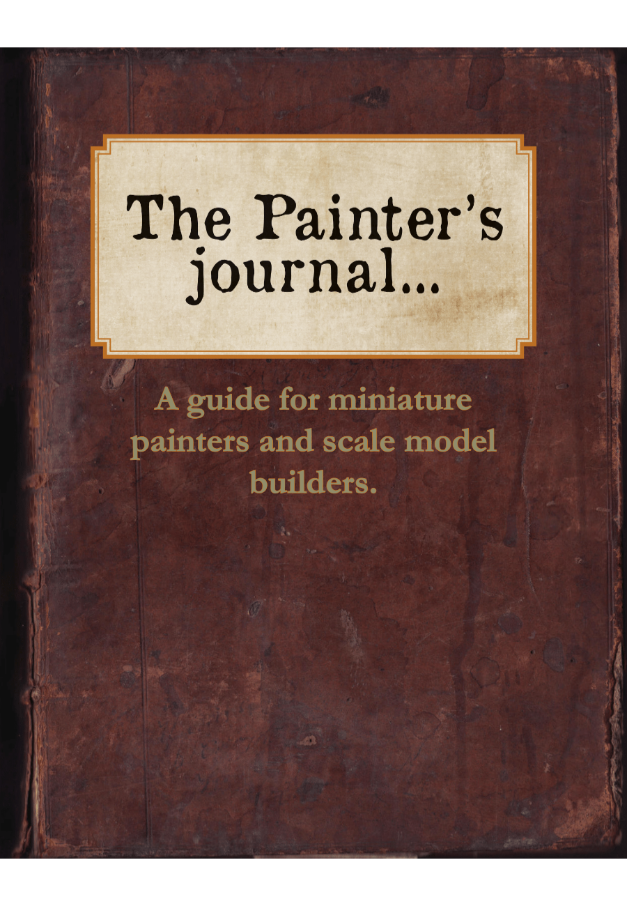 Painter's Journal: Notebook organizer for miniature painters and scale ...