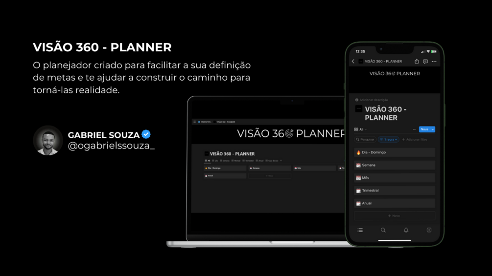 Planner - Visão 360