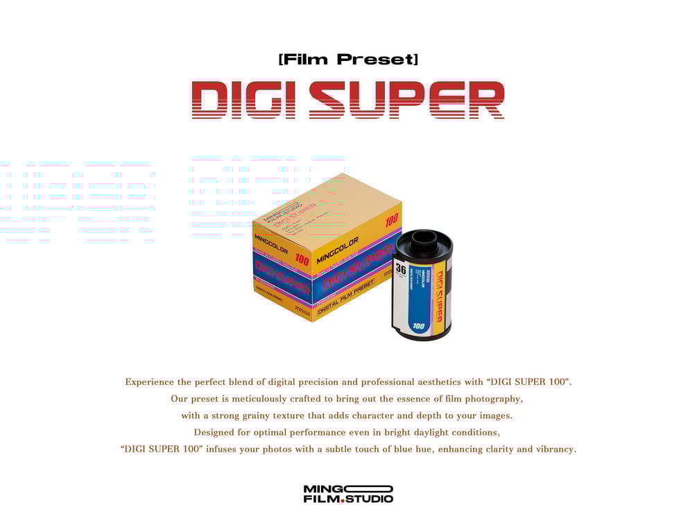 Lightroom Digi Series | DIGI SUPER 100 [Lightroom Preset]