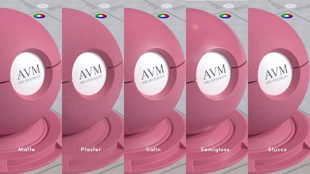 Wall Materials For 3ds Max & Corona renderer