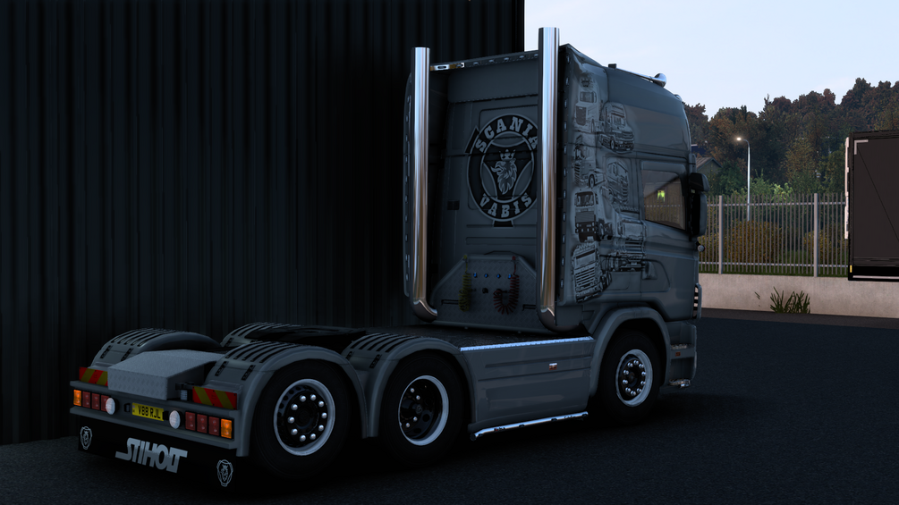 Scania History airbrush Scania 4 series