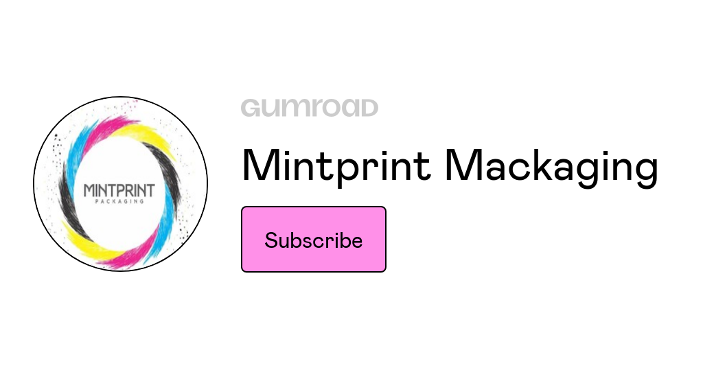 Mintprint Mackaging