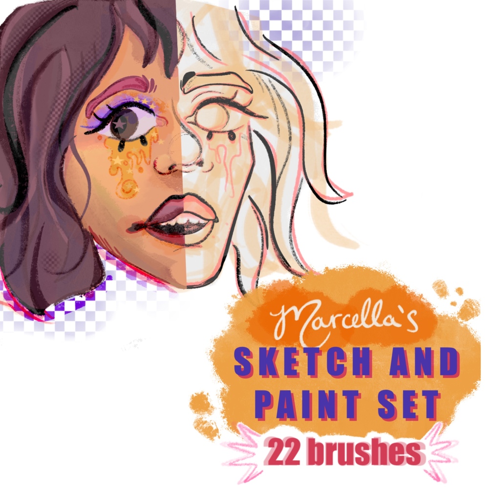 Marcella’s Sketch & Paint Set