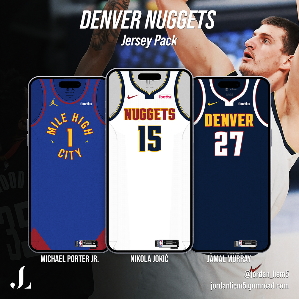 Denver Nuggets Jersey Pack